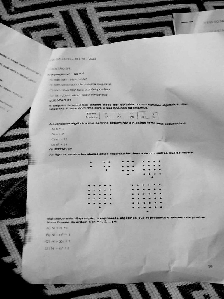 Saerj Exam Scanned Style | PDF