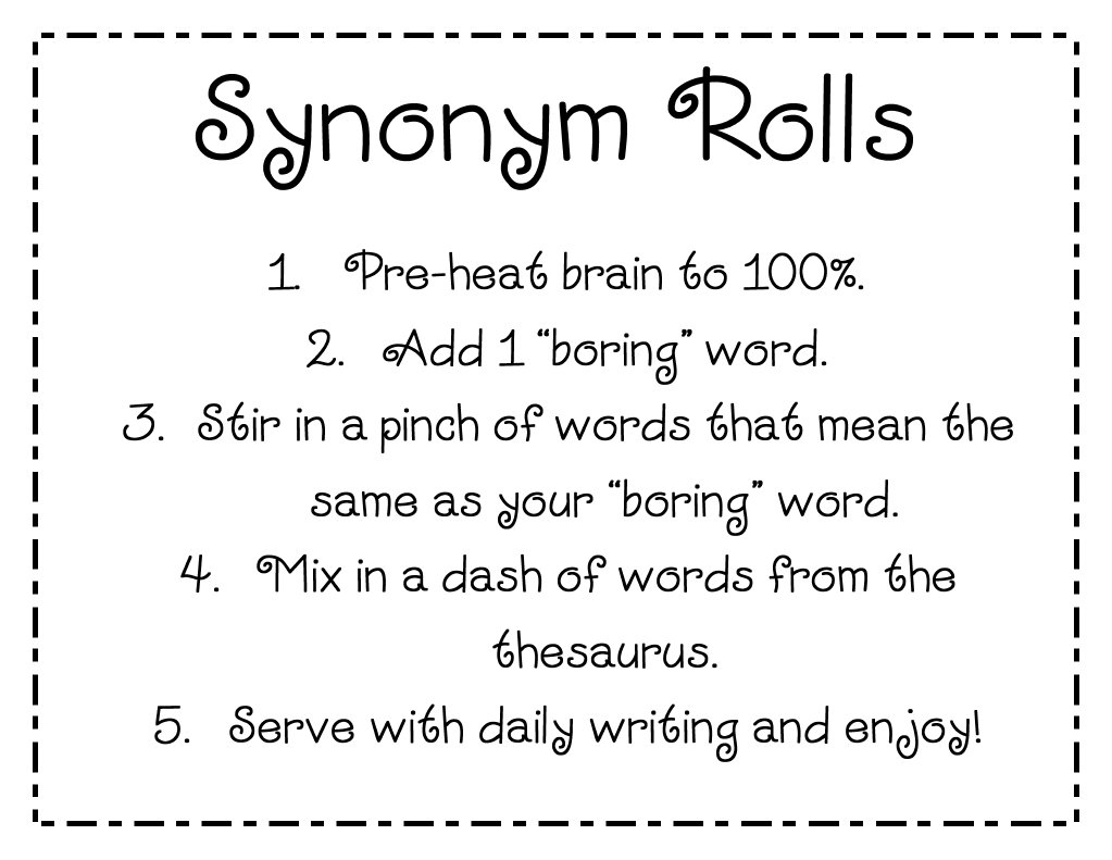 Synonym Rolls | PDF