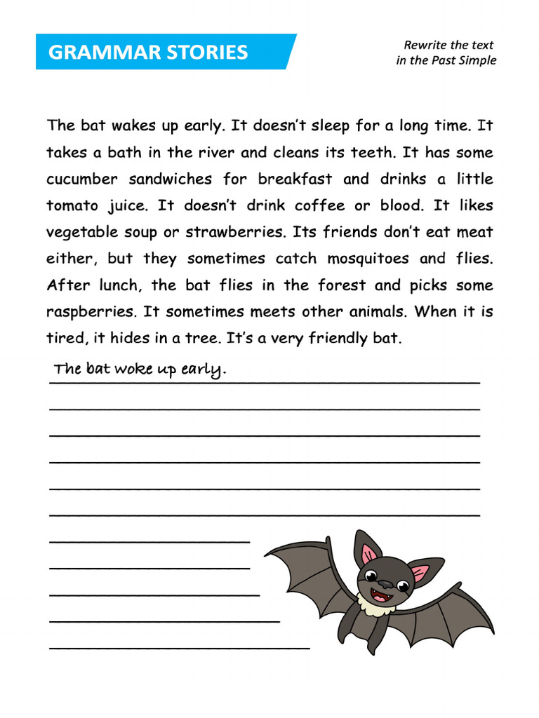 Bat Past Simple Irregular Verbs | PDF