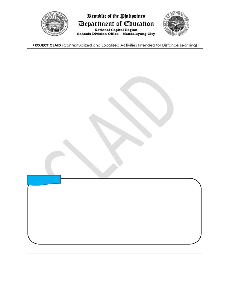 AS5 Filipino10-ELFILIBUSTERISMO | PDF