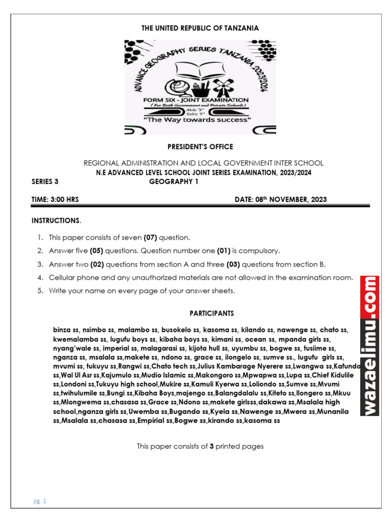 SERIES 3 GEOG 1 | PDF