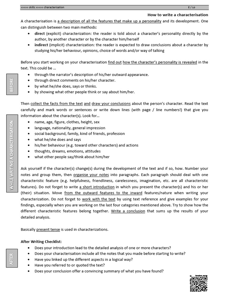 Characterisation | PDF | Cognition | Cognitive Science