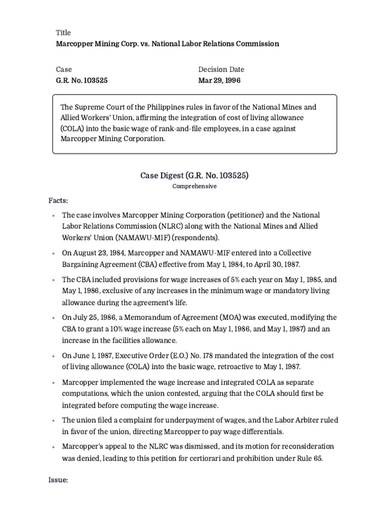 5.case Digest - G.R. No. 103525 - Marcopper Mining Corp. vs. National ...