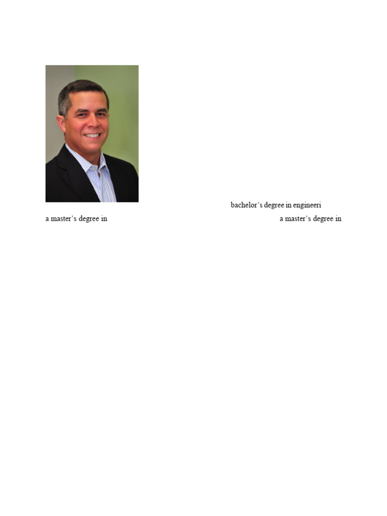 Bio Ricardo Rivera Cardona | PDF | Business