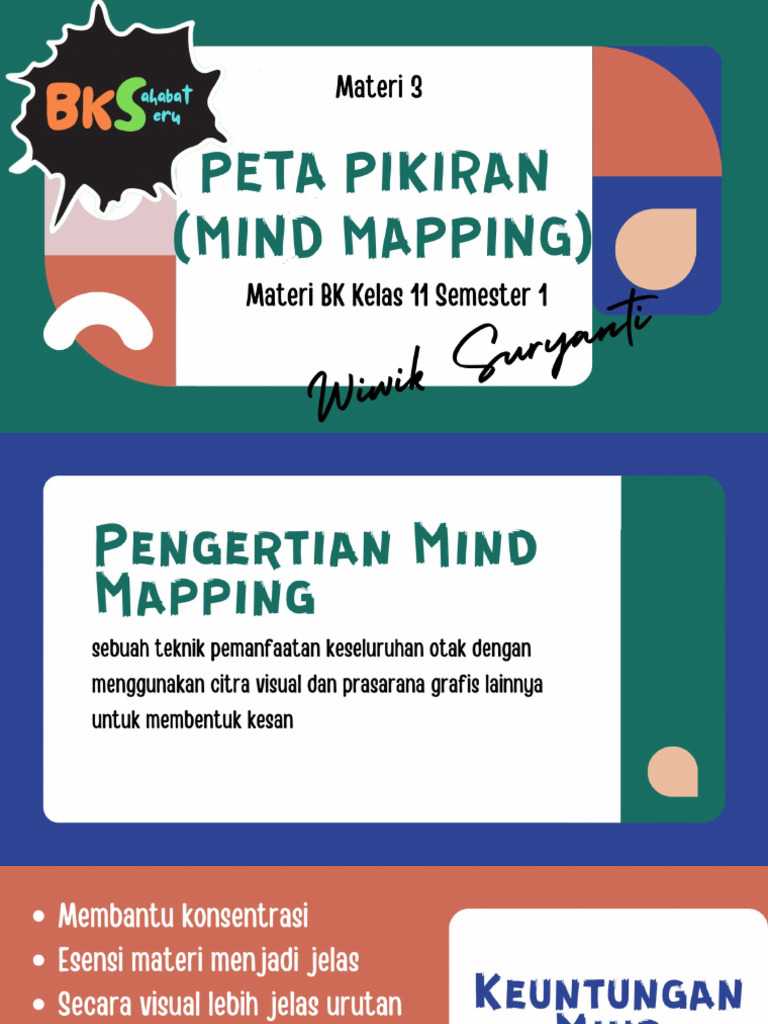 Materi 3 Peta Pikiran (Mind Maping) | PDF