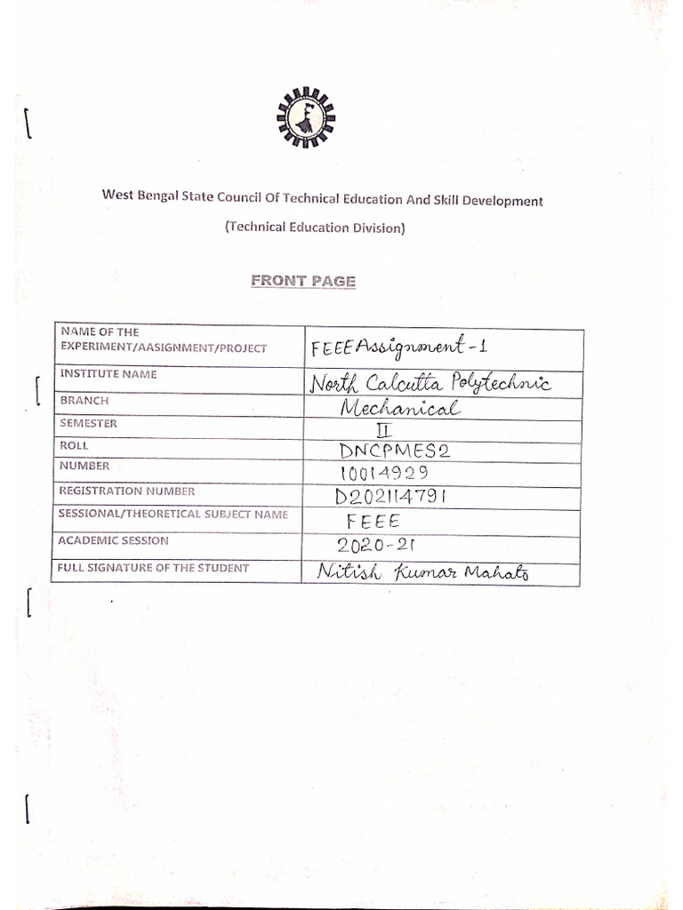 NITISH KUMAR MAHATO | PDF