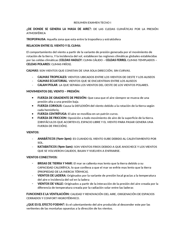 Resumen P2 Tecno I Final | PDF | Herida | Ligero