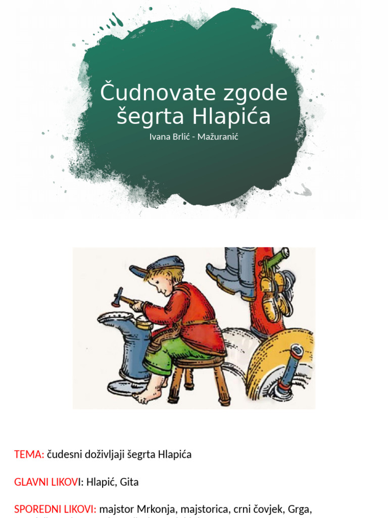 Lektira Hlapić | PDF