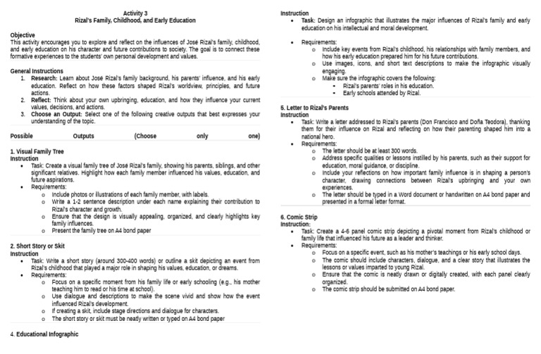 Activity 3 E1 b4 A3 | PDF | Social Science | Wellness