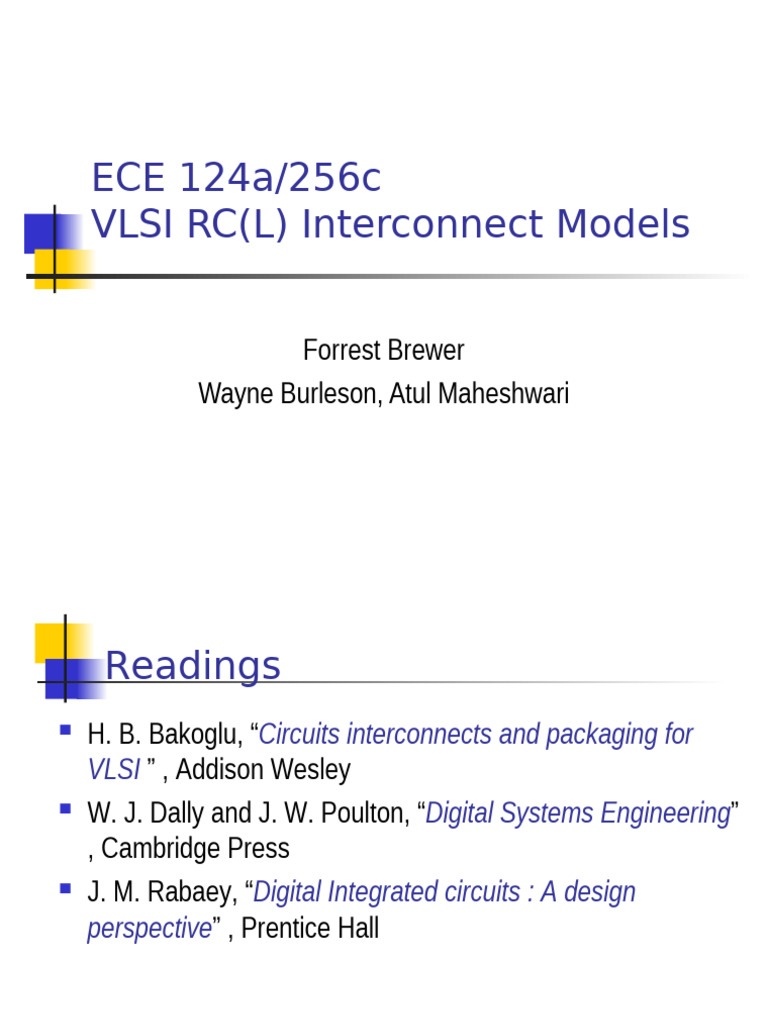 Lecture 3 | PDF | Integrated Circuit | Cpu Cache