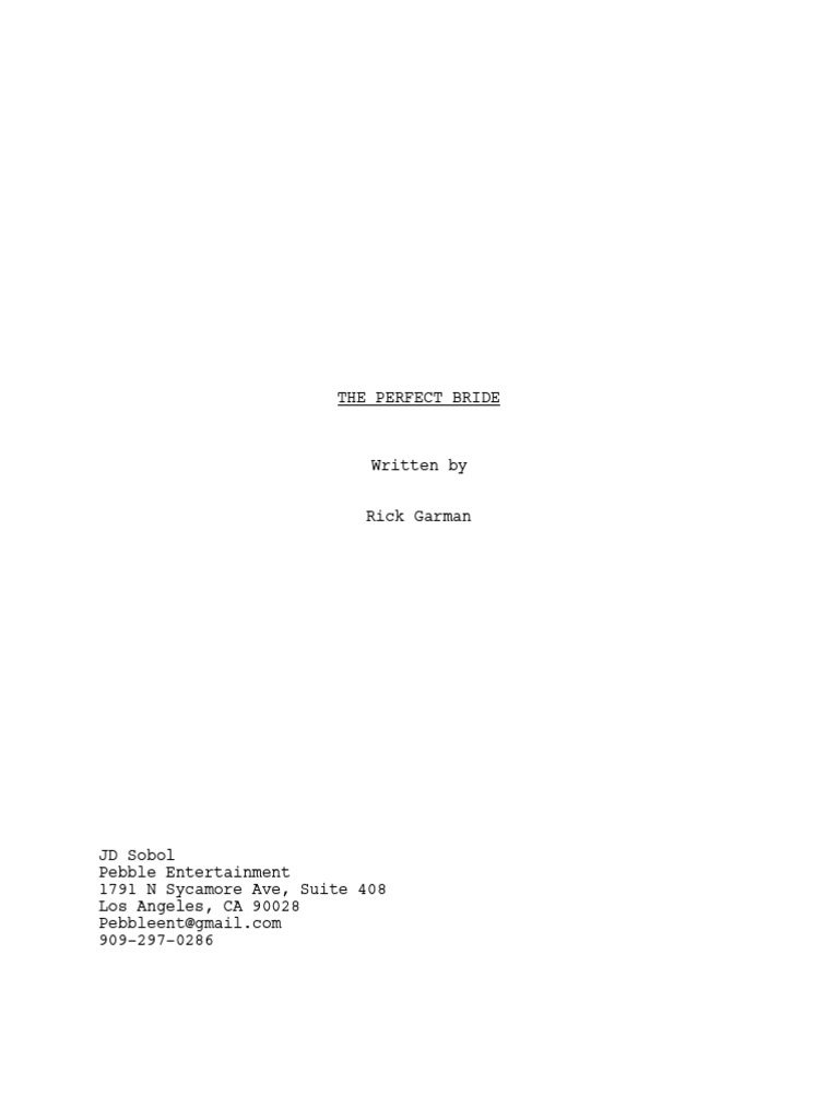 Perfect Bride | PDF