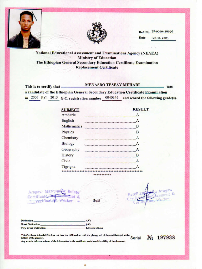 Matric Result | PDF