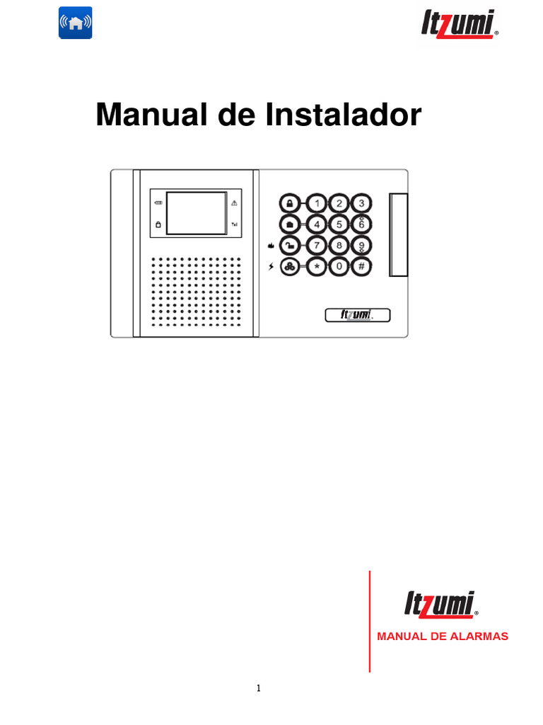 Manual Alarma Itzumi 2014 2 | PDF | Gsm | Inalámbrico