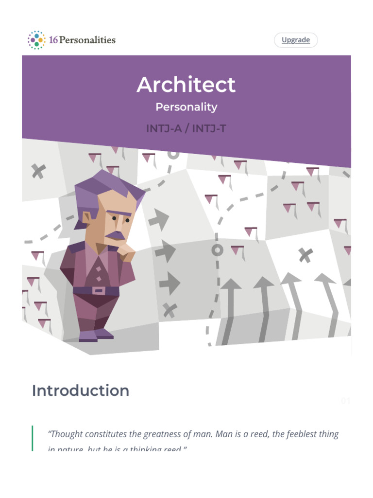Introduction - Architect (INTJ) Personality - 16personalities | PDF