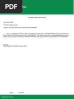 Bajaj Finance NOC Certificate Download | PDF