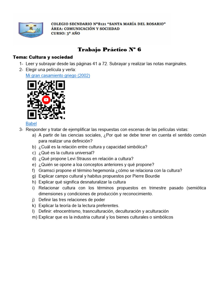 Comunicación TP6 | PDF