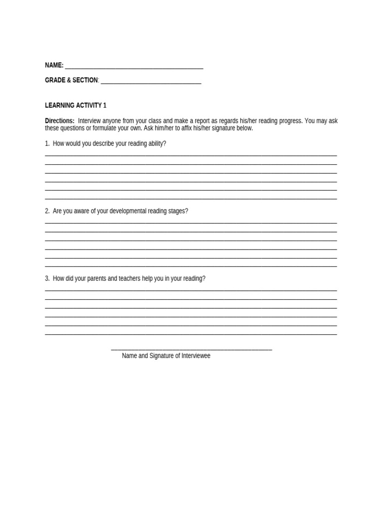 Peer-interview | PDF