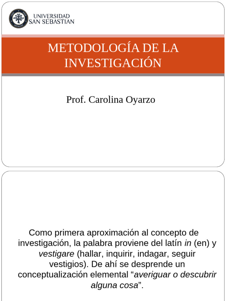 Introducción A La Metodología de La Investigación | PDF | Método científico | Conocimiento