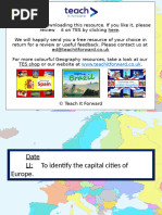 Europe Capitals - Map Quiz Game - Seterra | PDF | Europe