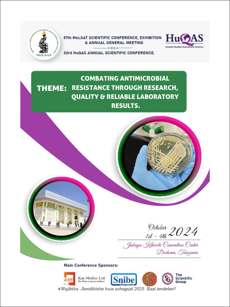 Melsat2024 Program | PDF | Antimicrobial Resistance | Laboratories