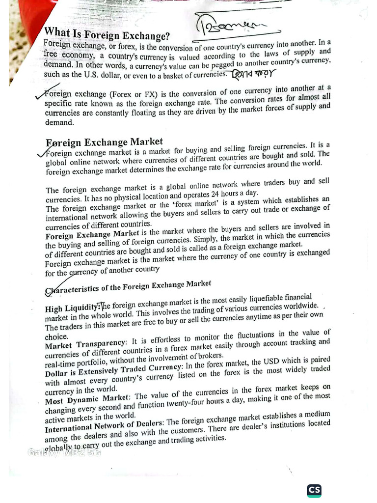 Foreign Exchange | PDF