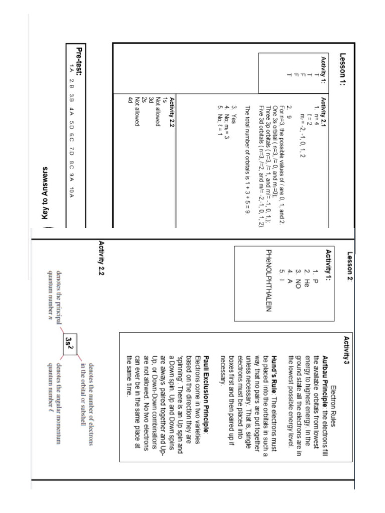 general chemistry 1 quarter 2 module 1 answers | PDF