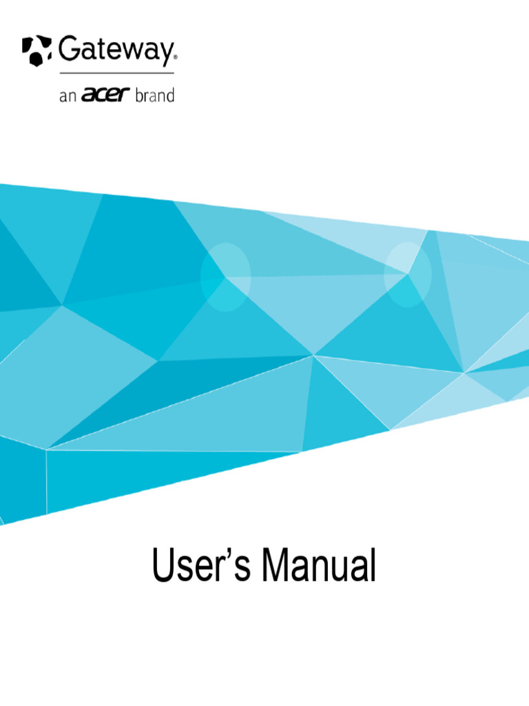 User Manual W10 Acer 1.0 A A | PDF | Computer Keyboard | Bluetooth