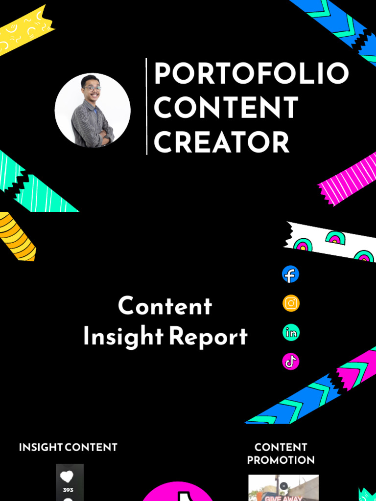 Portofolio Content Creator - Mohamad Ismail | PDF
