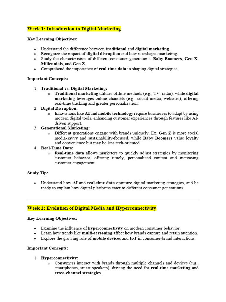 SBL-3.DM.MIdtermPrepManual | PDF | Digital Marketing | Marketing