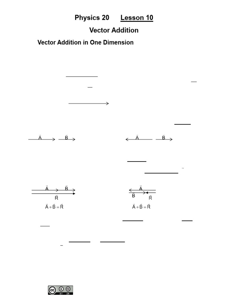 GenPhysics 1 - Intro To Vector Addition - Self Learning Material 1 | PDF | Euclidean Vector | Angle