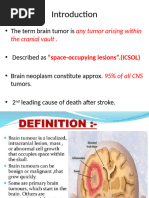 Intracranial Space Occupying Lesion | PDF | Brain Tumor | Brain