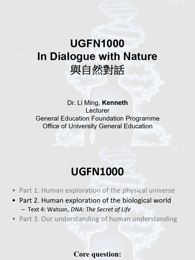 Exploring Life: Genetics and Evolution | PDF | James Watson | Dna