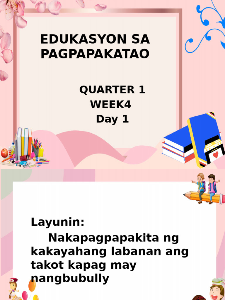 ESP 2-Q1 - WEEK4 (4) | PDF