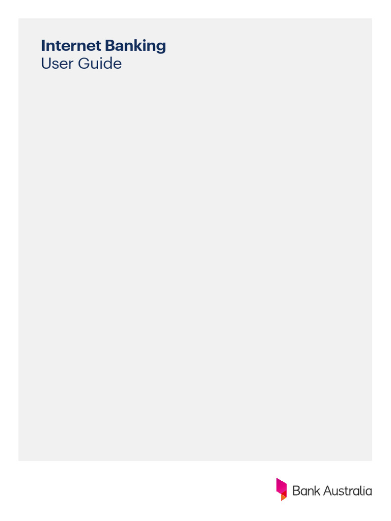 Bank Australia User Guide | PDF | Http Cookie | Credit Card