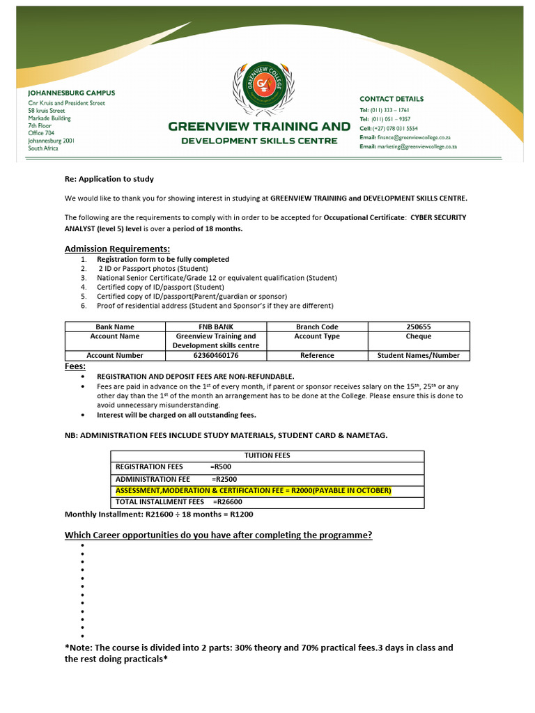 Cyber Security Analyst | PDF