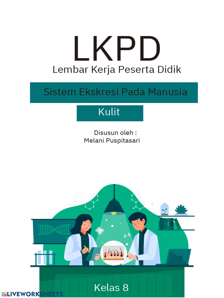 LKPD Sistem Ekskresi Kulit Kls. 8 - 20241010 - 041906 - 0000 | PDF | Kesehatan Holistik | Sains ...