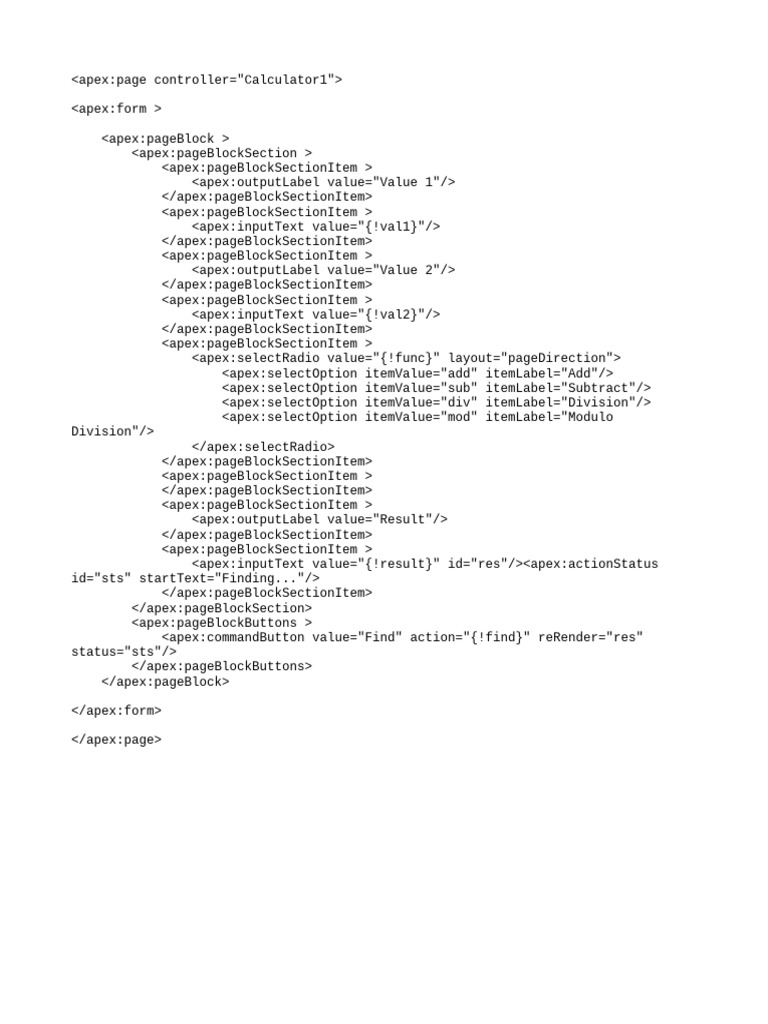 Calculator VFP | PDF