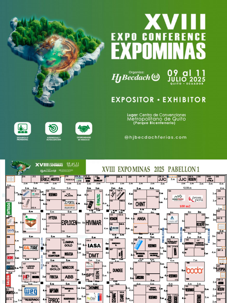 Presentacion Expominas 2025 Expositor | PDF