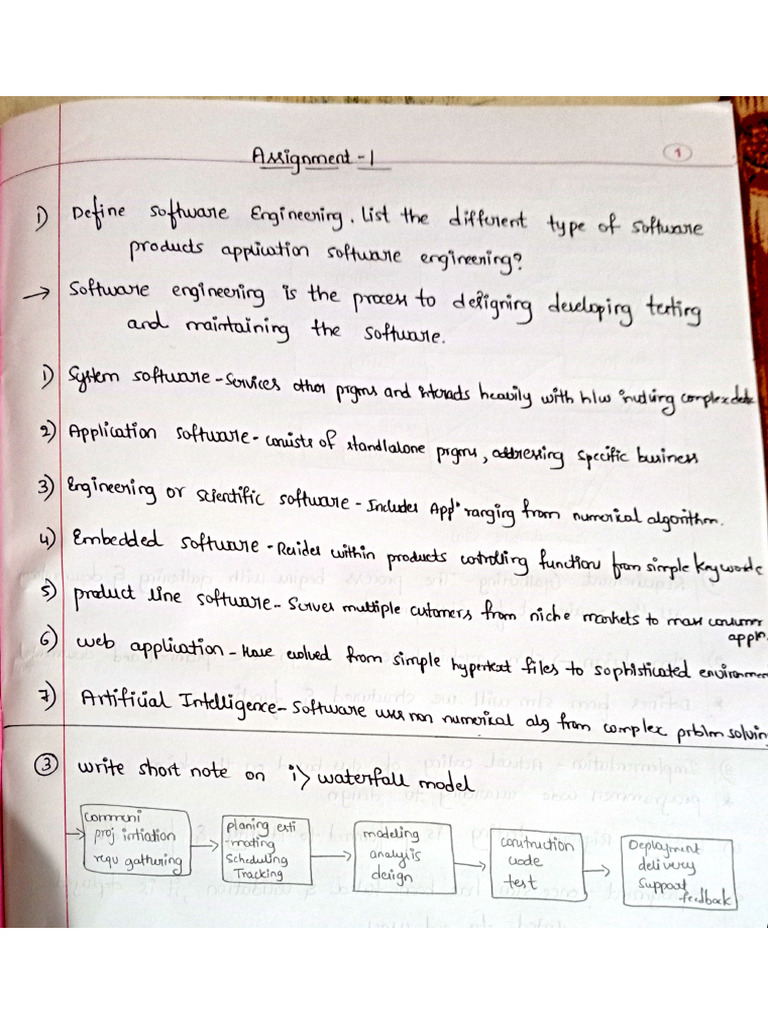 SE Assignment 1 | PDF