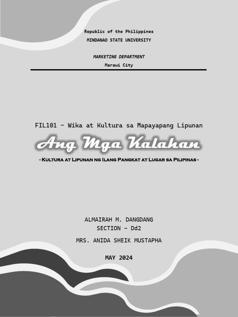 Fil101 Infographics | PDF