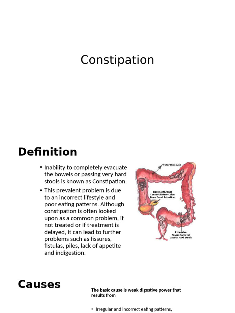 Constipation Nursing | PDF | Constipation | Asana