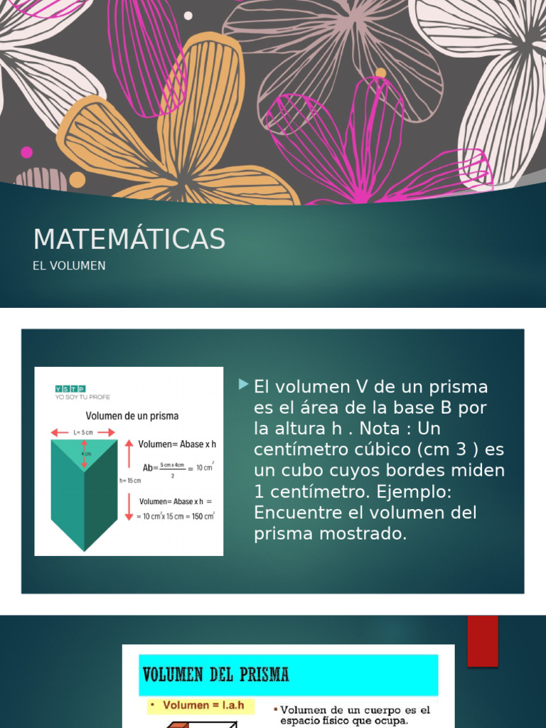 Volumen Secundaria | PDF