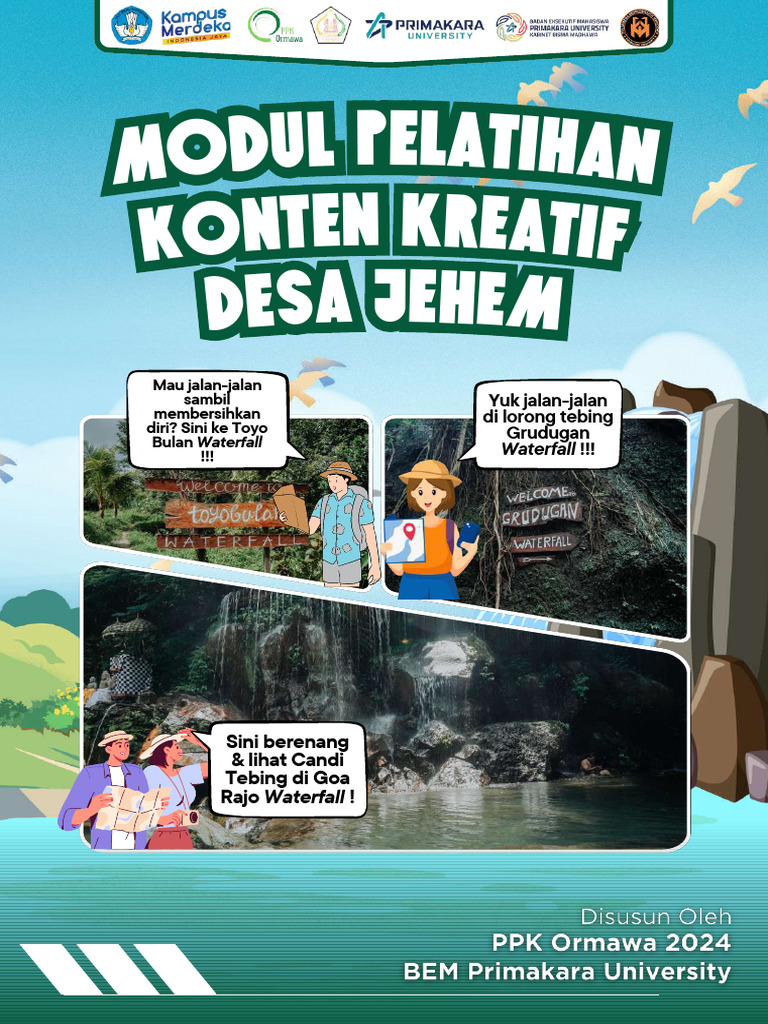 Modul Pelatihan Konten Kreatif PPK Ormawa Badan Eksekutif Mahasiswa Primakara University 2024 | PDF