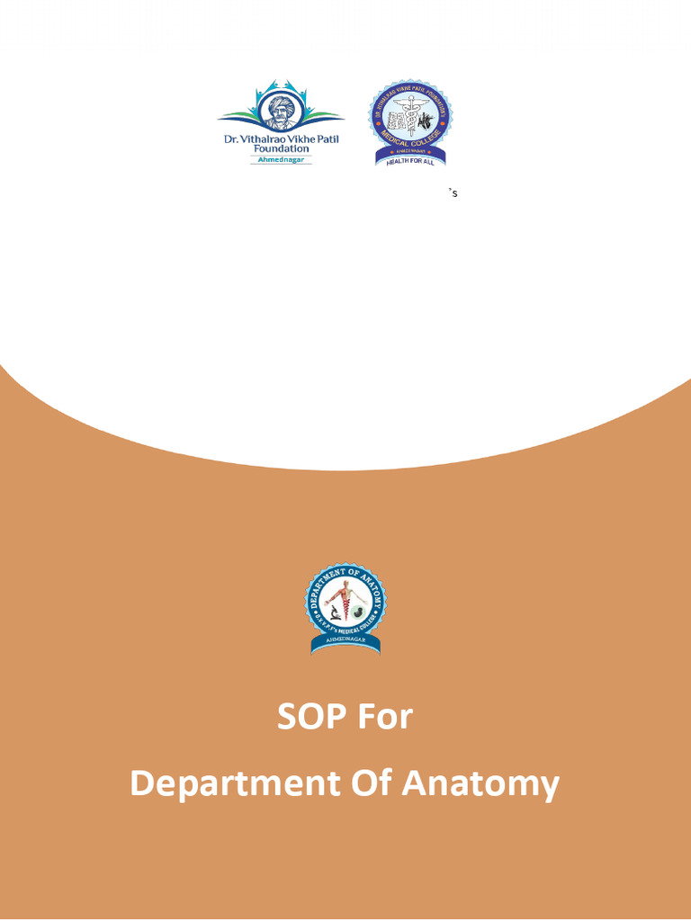 SOP Anatomy | PDF | Cadaver | Decomposition