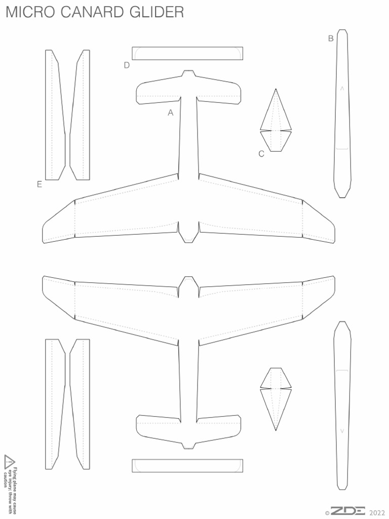 Micro Canard Plans ZDE | PDF