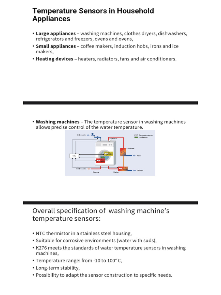Application of Sensors (Unit-5) | PDF