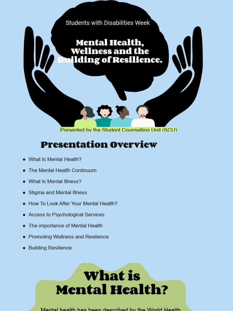 Mental Health and Building Resilience - pptx.zp226040 | PDF ...