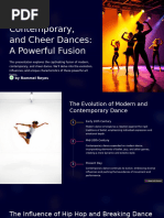 Basic Dance Steps and Proper Technique of Contemporary Dance | PDF