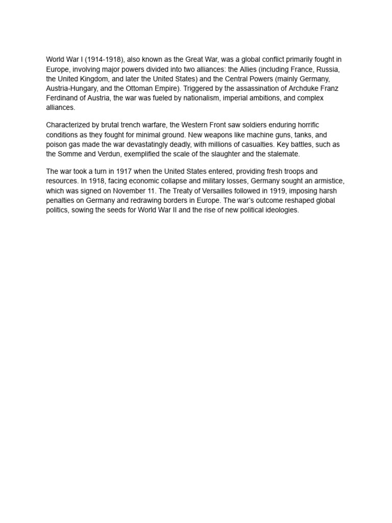 ww1 | PDF